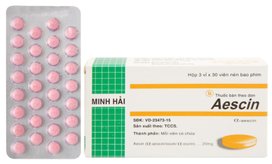 Thông tin sử dụng thuốc Aescin 20mg – Bệnh Viện Lê Văn Thịnh